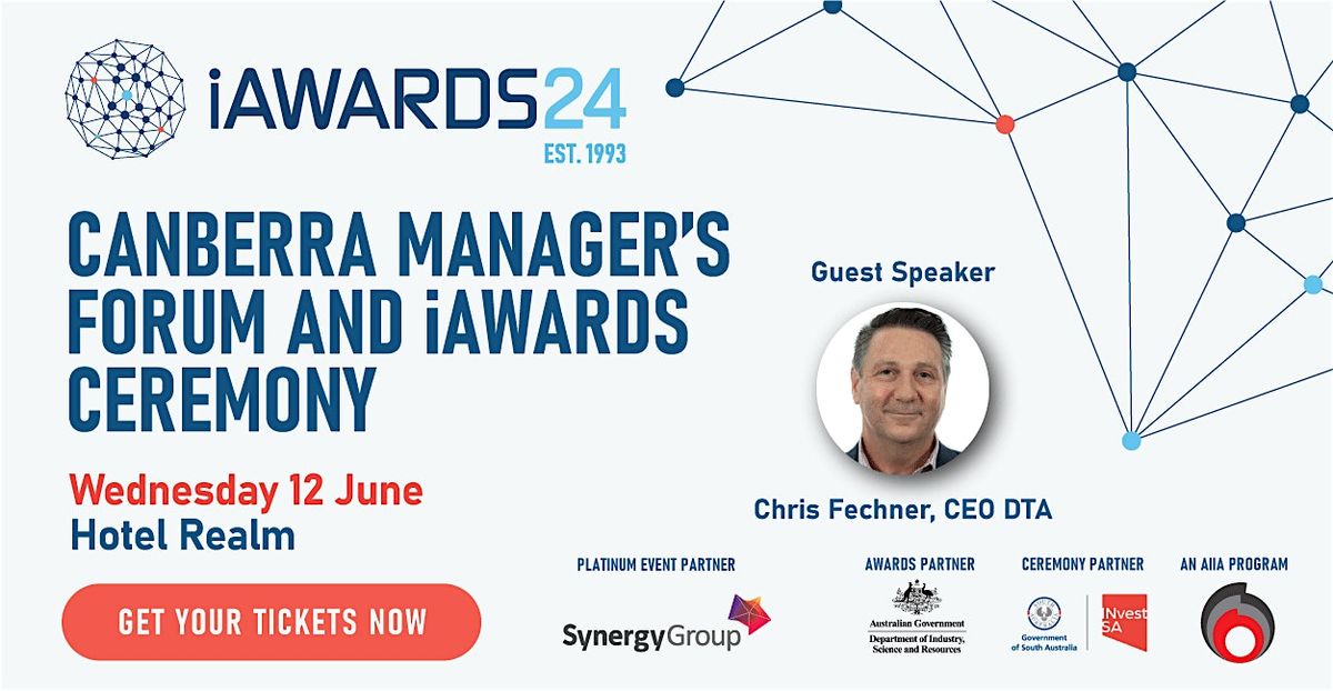 Canberra Manager’s Forum with Chris Fechner & State iAwards Ceremony ...