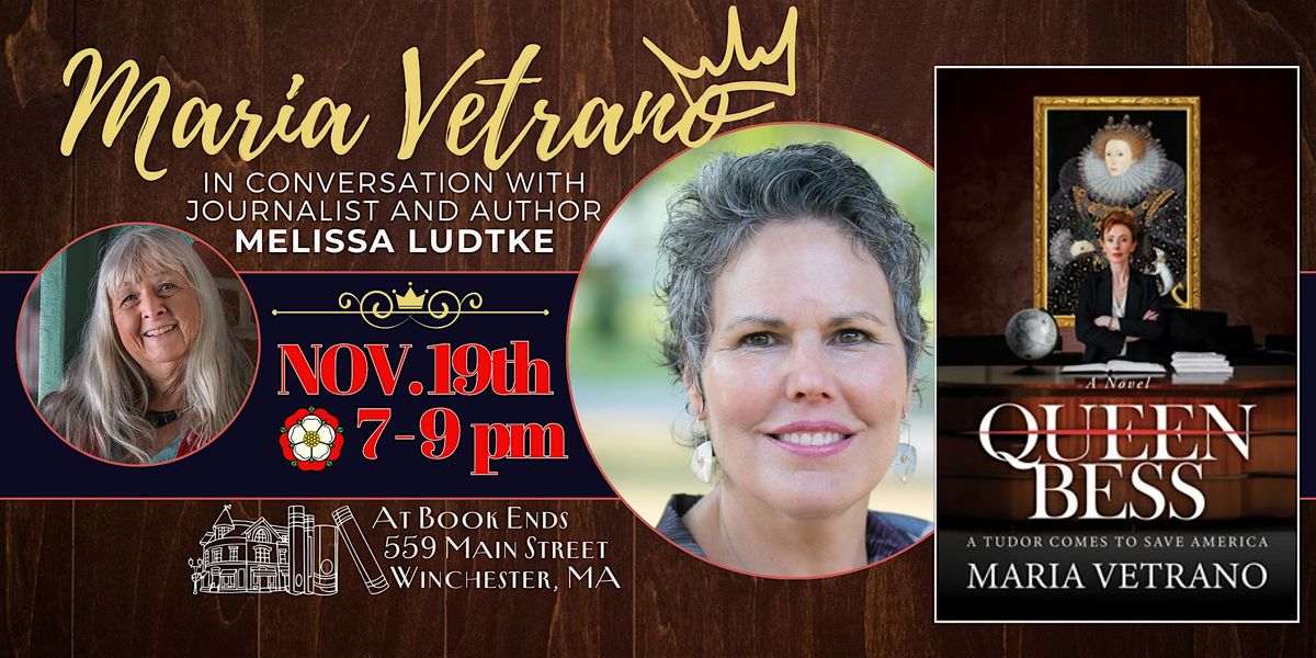 Maria Vetrano in conversation with Melissa Ludtke, Book Ends ...