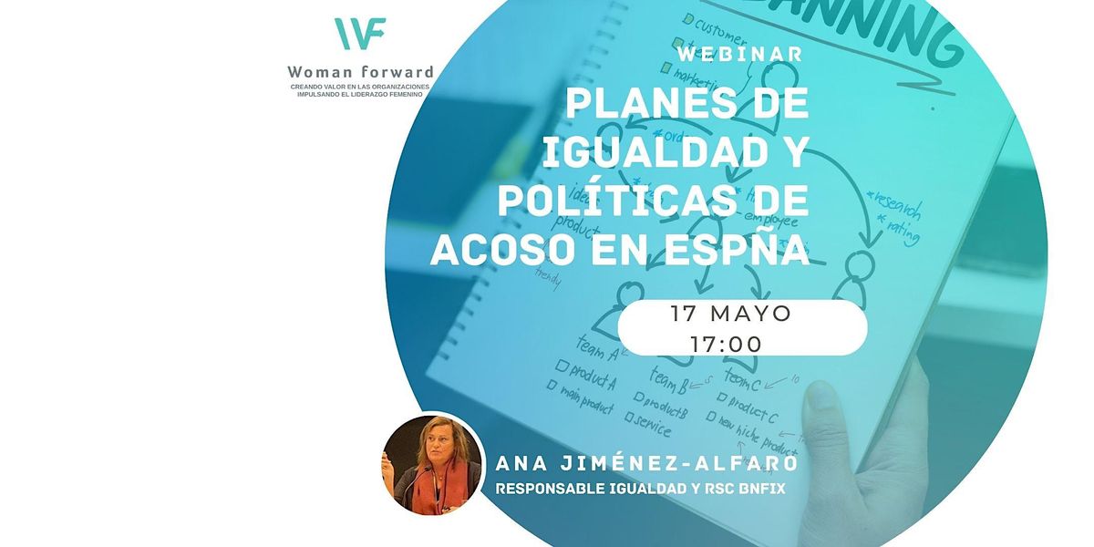 Webinar Planes De Igualdad Y Políticas De Acoso En España May 17 2023