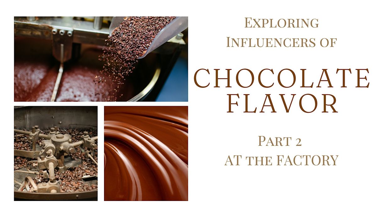 Exploring Influencers of Chocolate Flavor Part 2 At the Factory ...