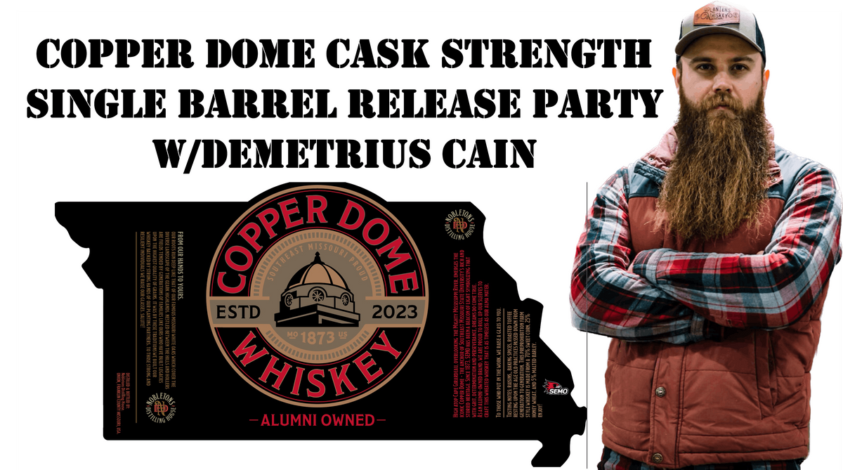 ABV Barrel Shop Copper Dome Whiskey Release Party w/Demetrius Cain, ABV ...
