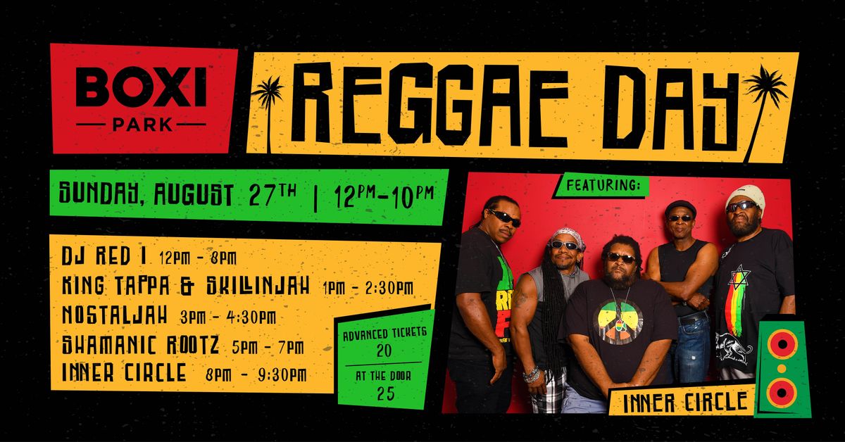 Reggae Day, Boxi Park Lake Nona, Orlando, 27 August 2023 | AllEvents.in