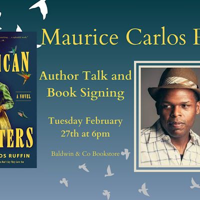 Maurice Carlos Ruffin Author Talk and Book Signing, 1030 Elysian Fields ...