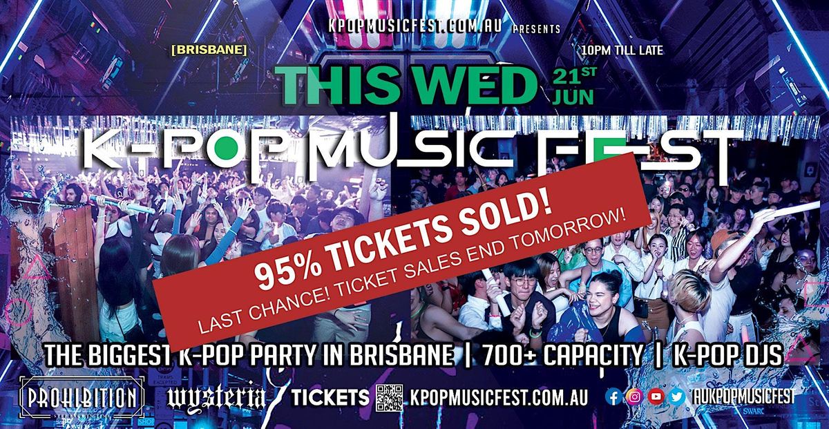 [95% Sold] The Biggest K-Pop Party: K-Pop Music Fest 2023 [Almost Sold ...
