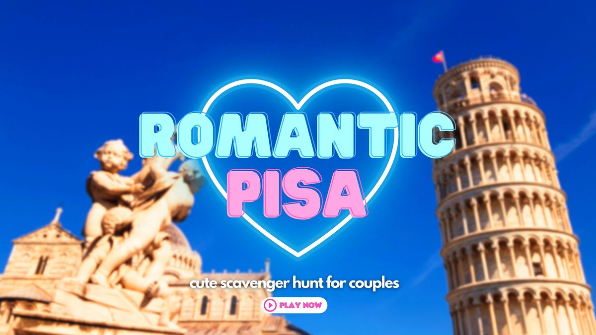 Romantic Pisa: Cute Scavenger Hunt for Couples, Via Massimo D'Azeglio ...