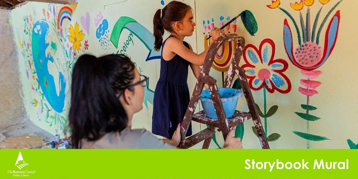 Storybook Mural, The Barossa Council Public Library, Nuriootpa, 11 July ...