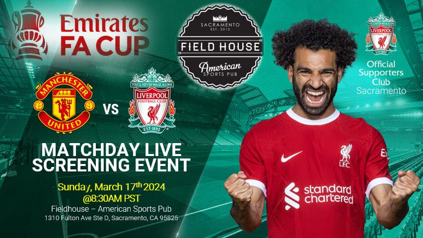 Manchester United FC VS Liverpool FC **FA Cup: Quarter Final ...