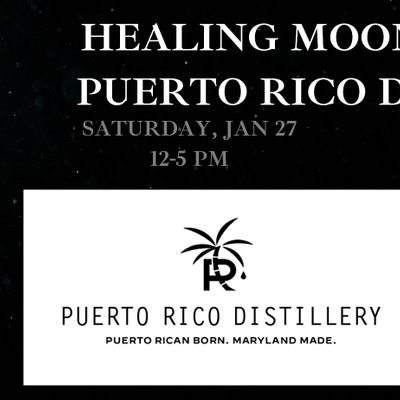 Healing Moon Pop-Up Shop at Puerto Rico Distillery, Puerto Rico ...