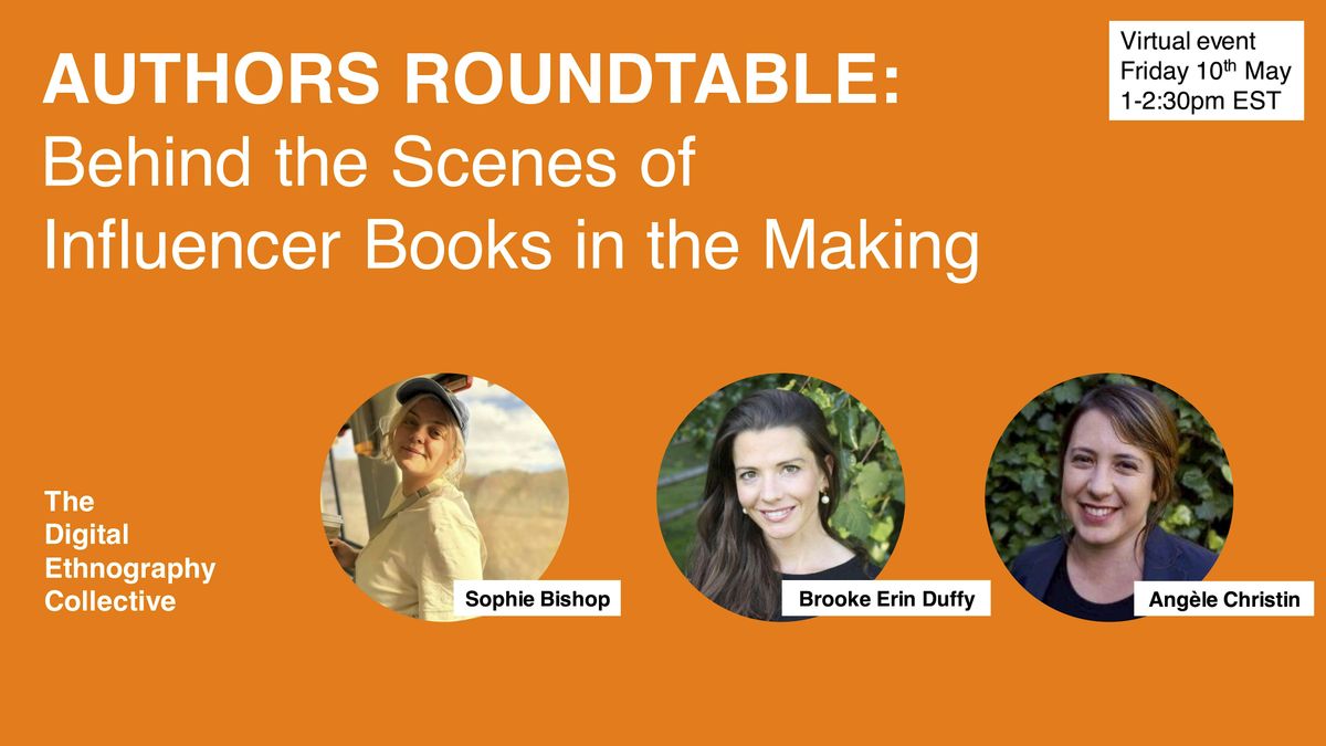 AUTHORS ROUNDTABLE: Behind the Scenes of Influencer Books in the Making ...