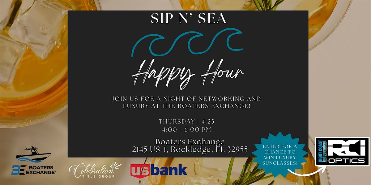 Sip N Sea, 2145 US-1, Rockledge, 25 April 2024 | AllEvents
