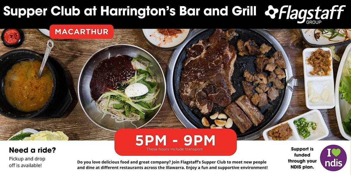 Supper Club at Harringtons bar and Grill, 1 Forestgrove Dr, Harrington ...