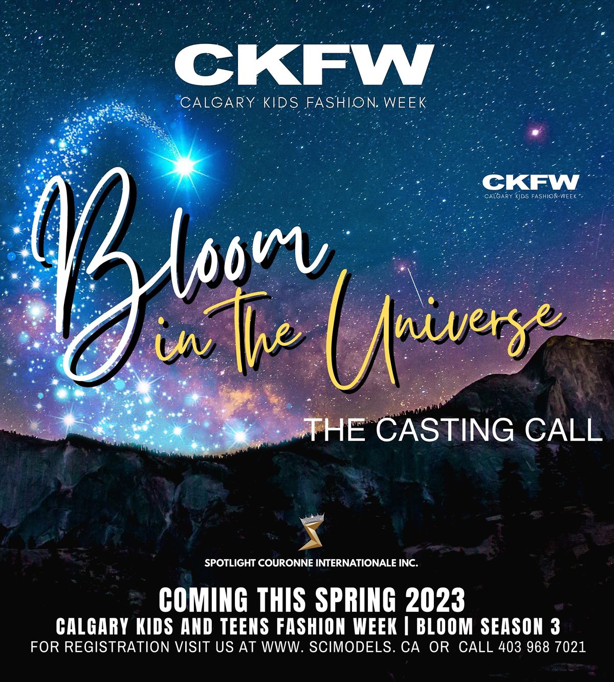 RUNWAY MODEL CASTING for Calgary Kids & Teens Fashion Week 2023 Season ...