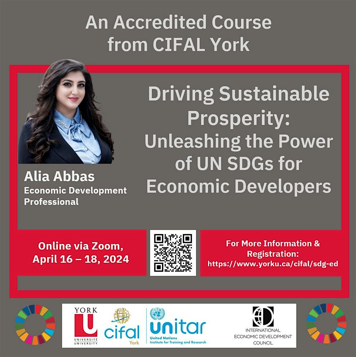 Unleashing the Power of the UN SDGs for Economic Developers, York ...