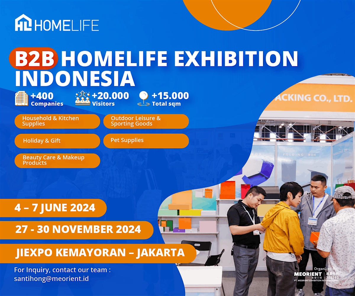 International Homelife Exhibition (Indonesia), JIEXPO Kemayoran, North Jakarta, 4 June 2024 ...