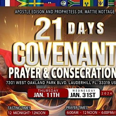 REGISTER NOW TO JOIN THE 21 DAYS COVENANT PRAYER & CONSECRATION ...