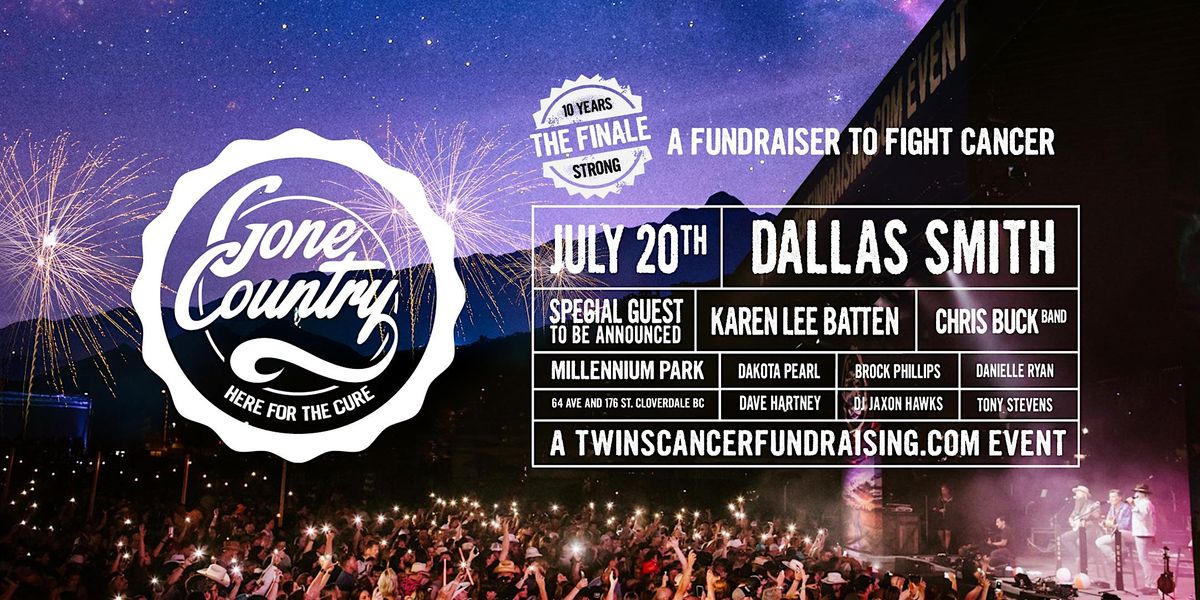 Gone Country #10 ~ The Finale, Bill Reid Millennium Amphitheatre Park ...