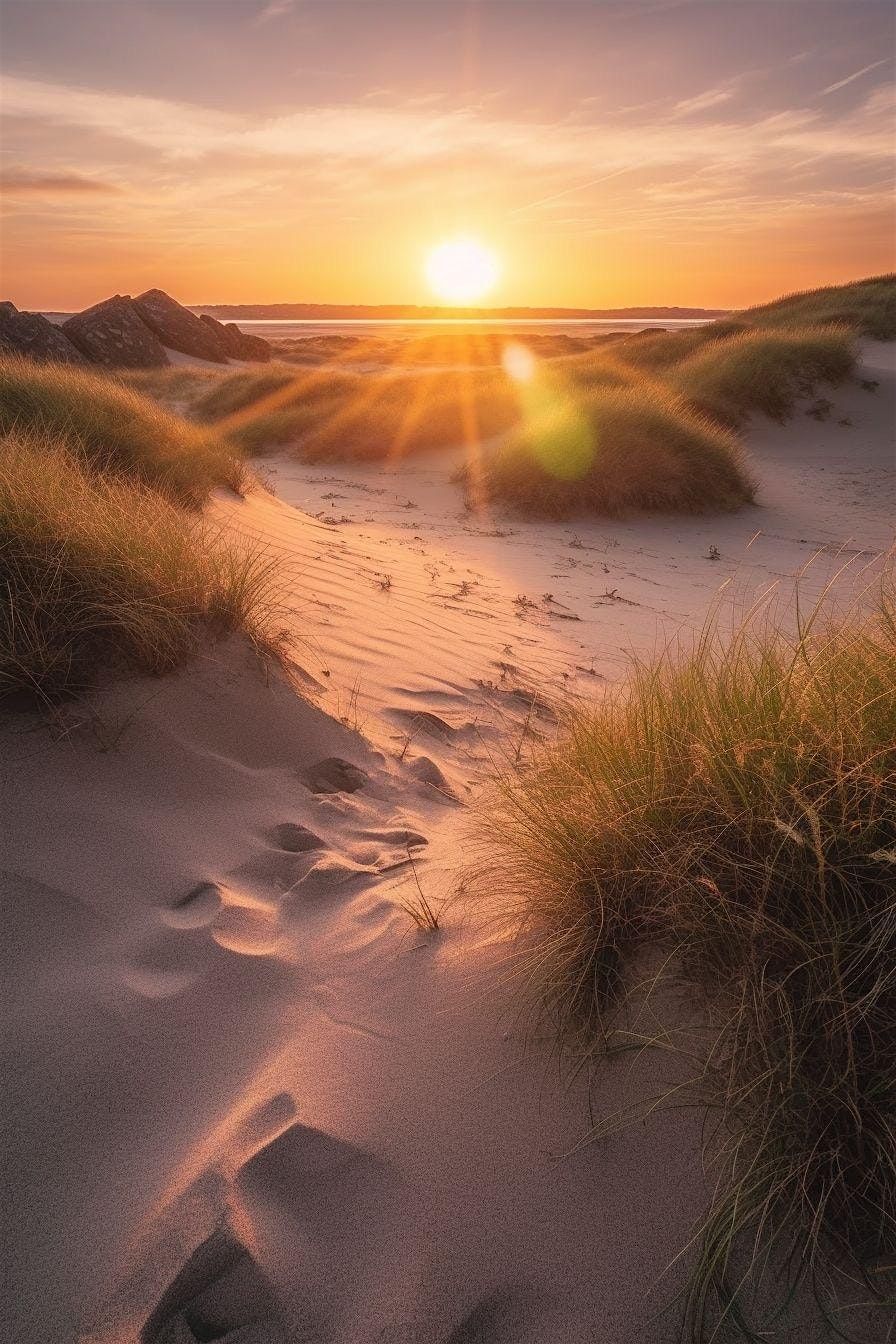 Full Moon Sunset Sand Dune Sound Baths with Cacao, FY8 1NP, Lytham St ...