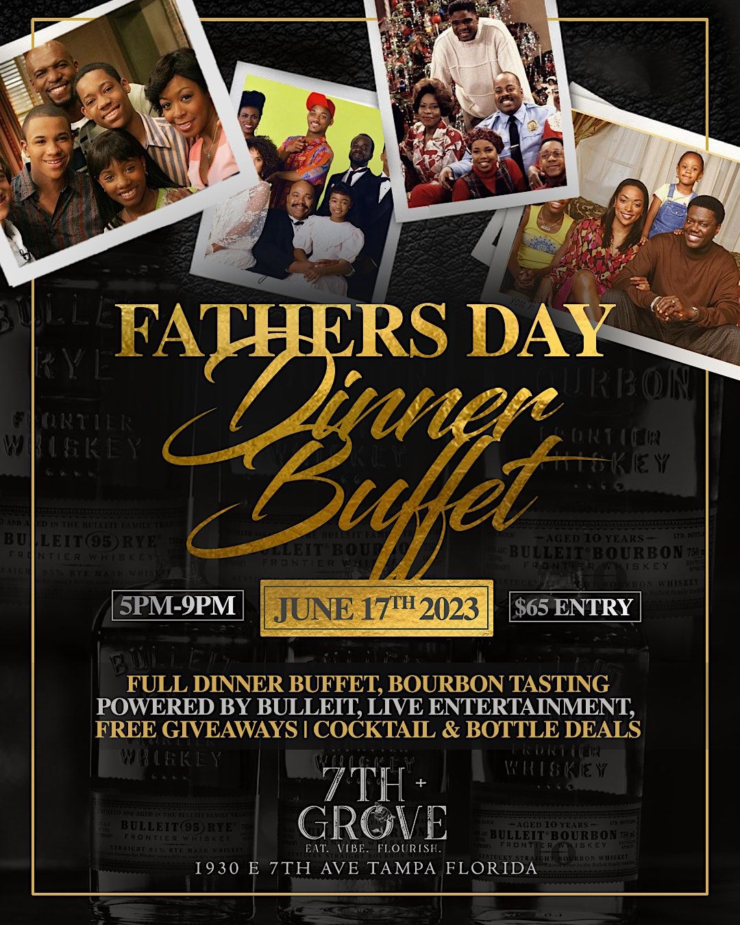 Fathers Day Dinner Buffet, 7th + Grove, Tampa, 17 June 2023 | AllEvents.in