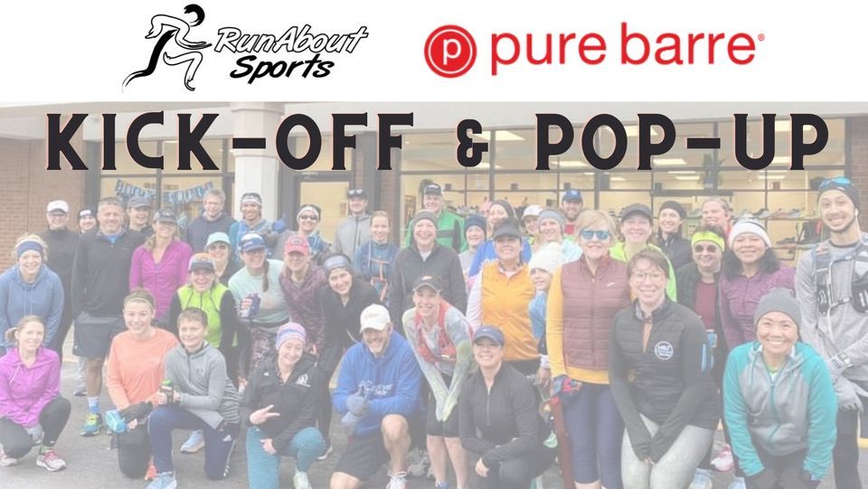 Training Kick-off and Pop-Up with Pure Barre Roanoke, RunAbout Sports ...