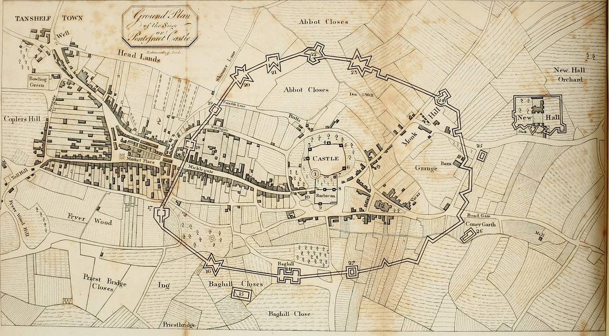 Talk: The 2nd Siege of Pontefract Castle, Pontefract Town Hall, 18 ...