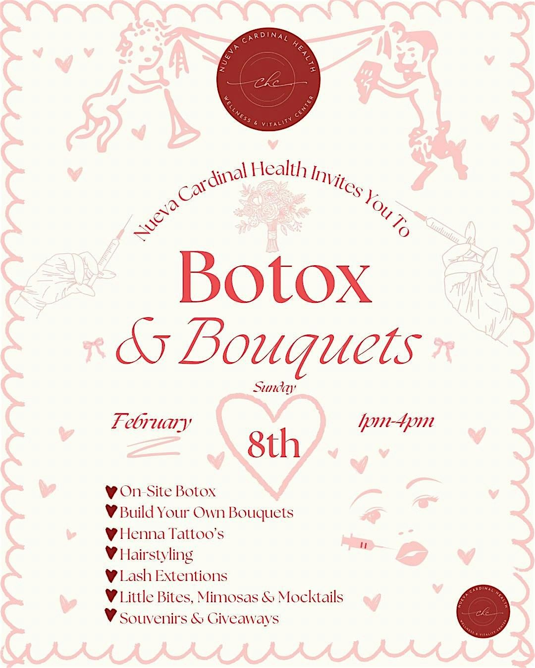 Botox & Bouquets x Nueva Cardinal Health, 8 February 2026 | AllEvents
