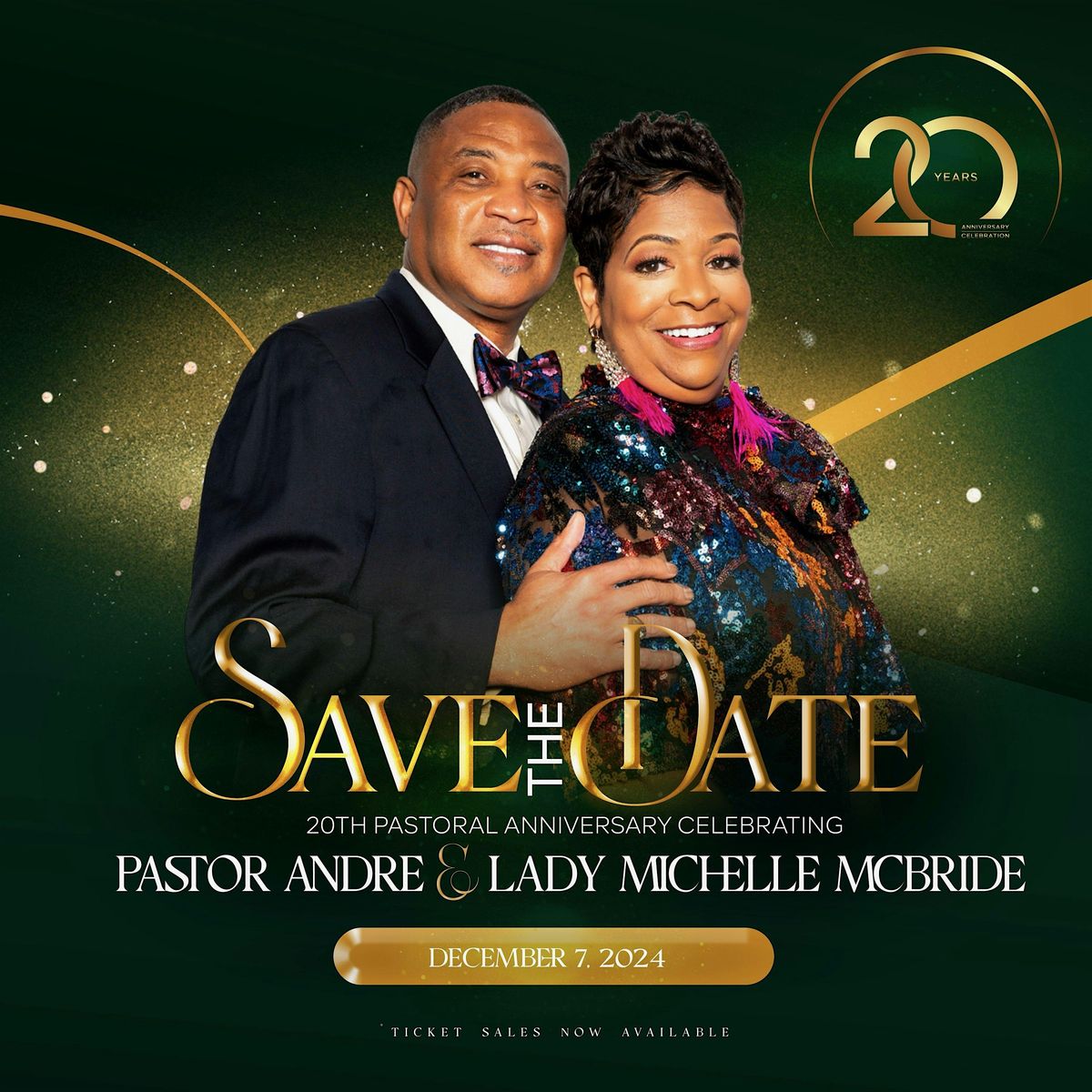 Pastor Andre & 1st Lady Michelle McBride 20th Pastoral Anniversary Gala ...