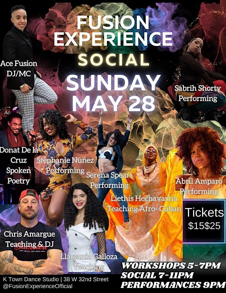 A Fusion Experience Workshops & Social 90s Theme, KTown Dance Studio ...
