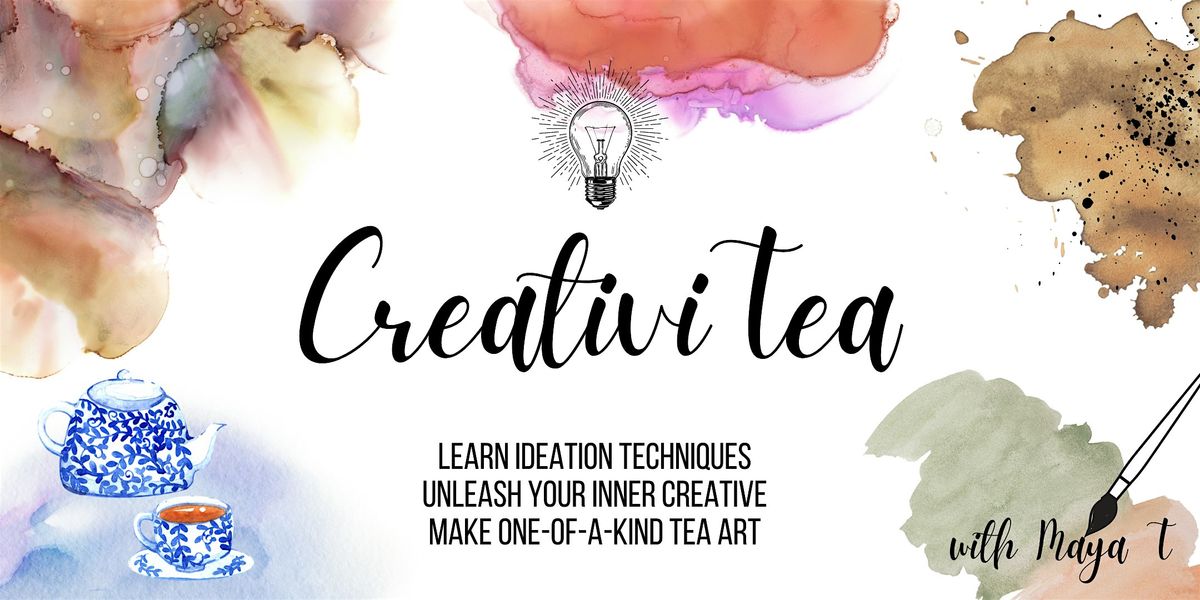 Creativi-TEA Workshop with Maya T, The Center SF, San Francisco, 27 ...