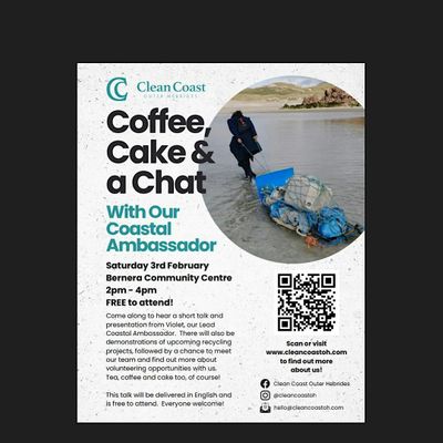 Coffee, Cake and a Chat with our Coastal Ambassador, Great Bernera ...
