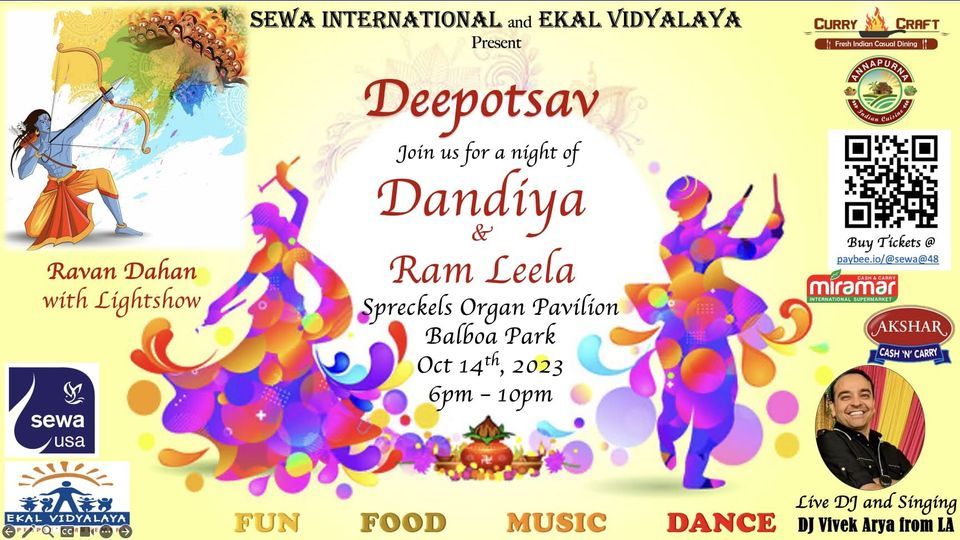DEEPOTSAV - Dandiya Raas, Ram Leela, Indian Dances, Fundraiser ...