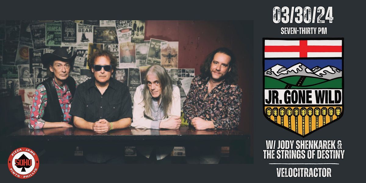 JR. GONE WILD, SOHO, Edmonton, 30 March 2024 | AllEvents