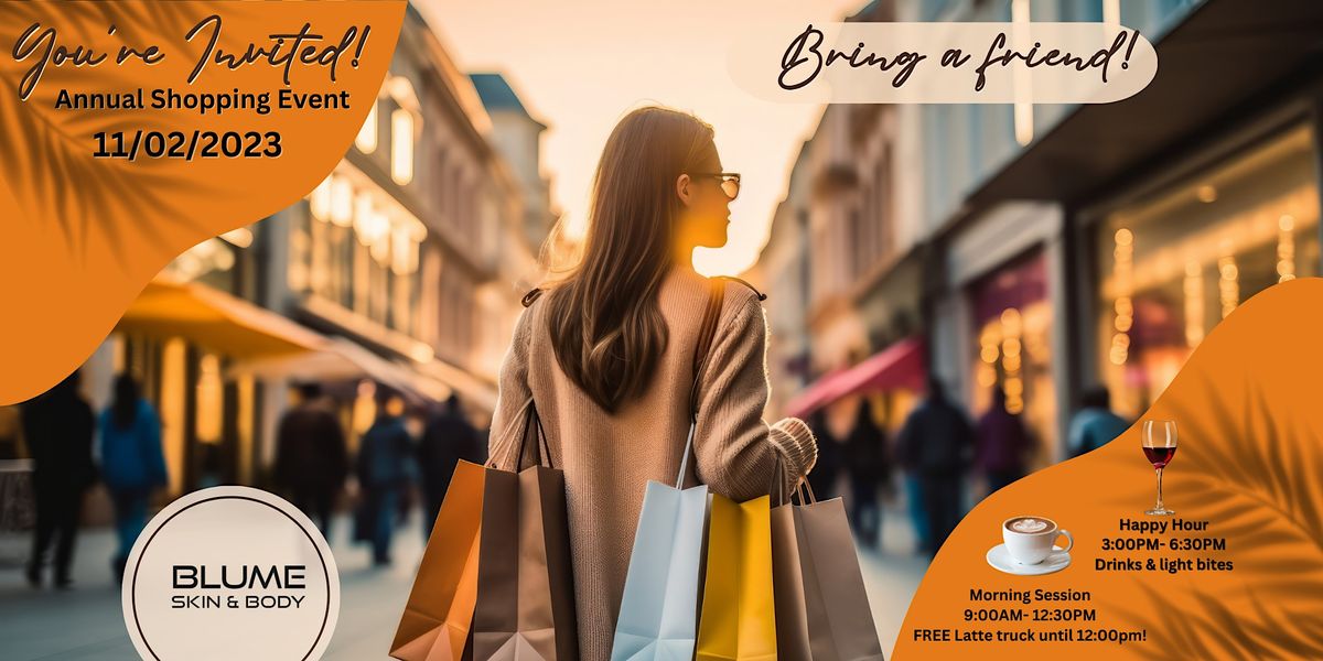 Blume Skin and Body Fall Shopping Event!, Blume Skin & Body, Scottsdale ...