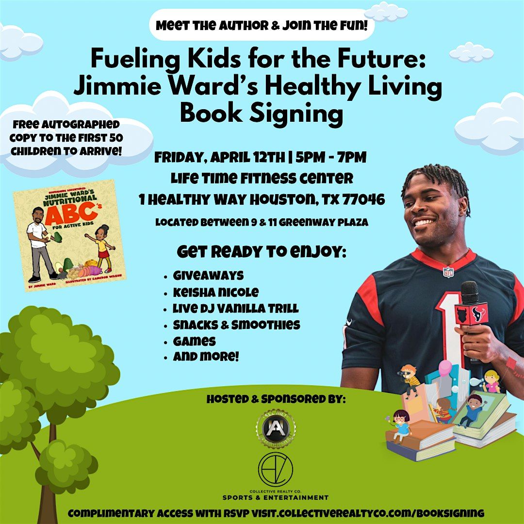 Fueling Kids for the Future: Jimmie Wards Healthy Living Book Signing ...