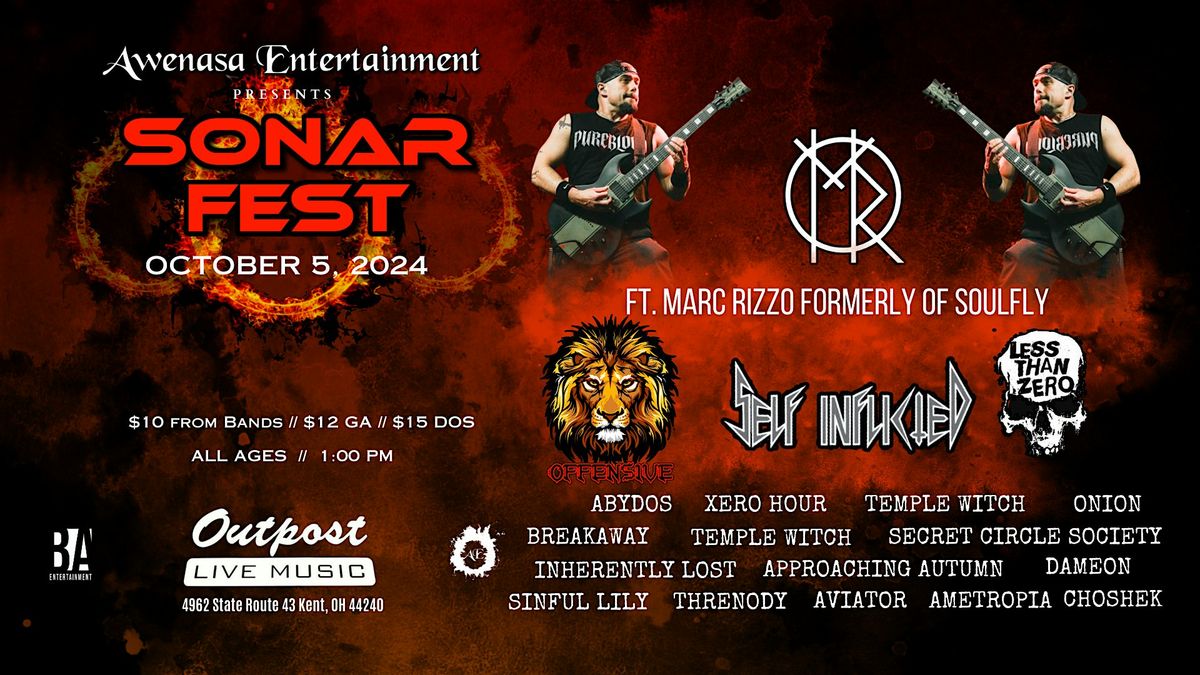 Ametropia at SonarFest 2024 Outpost, The Outpost Concert Club, Kent, 5 ...