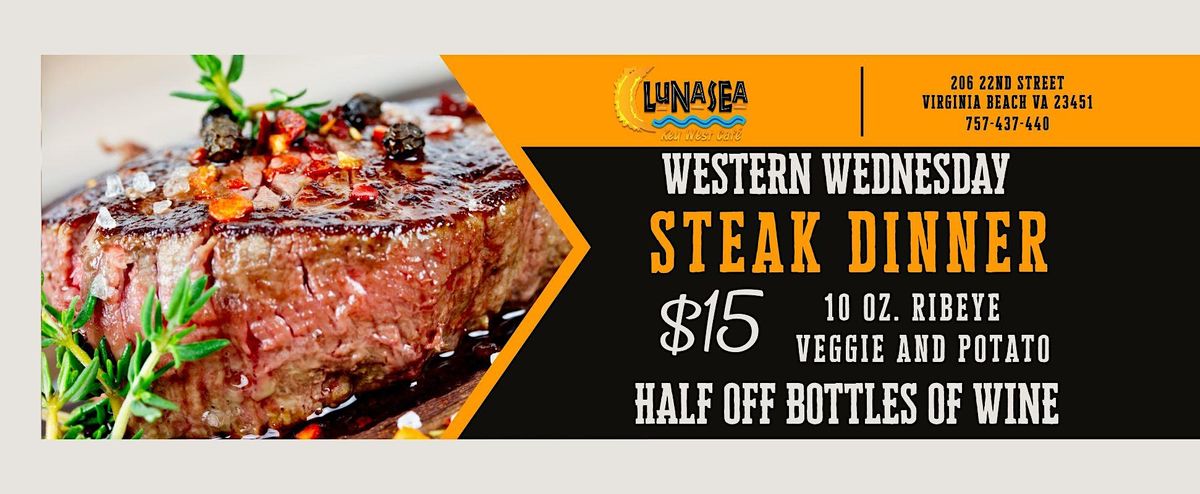 Western Wednesday, Lunasea, Virginia Beach, 8 November 2023 | AllEvents