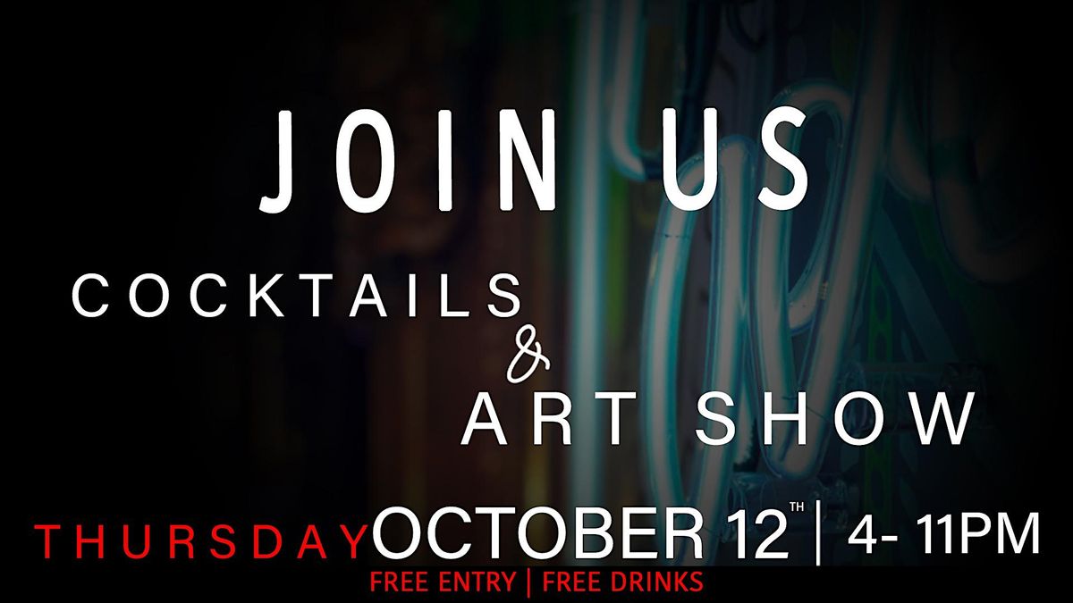 COCKTAILS & ART SHOW, Modern Ink Art Gallery, Houston, 12 October 2023 ...