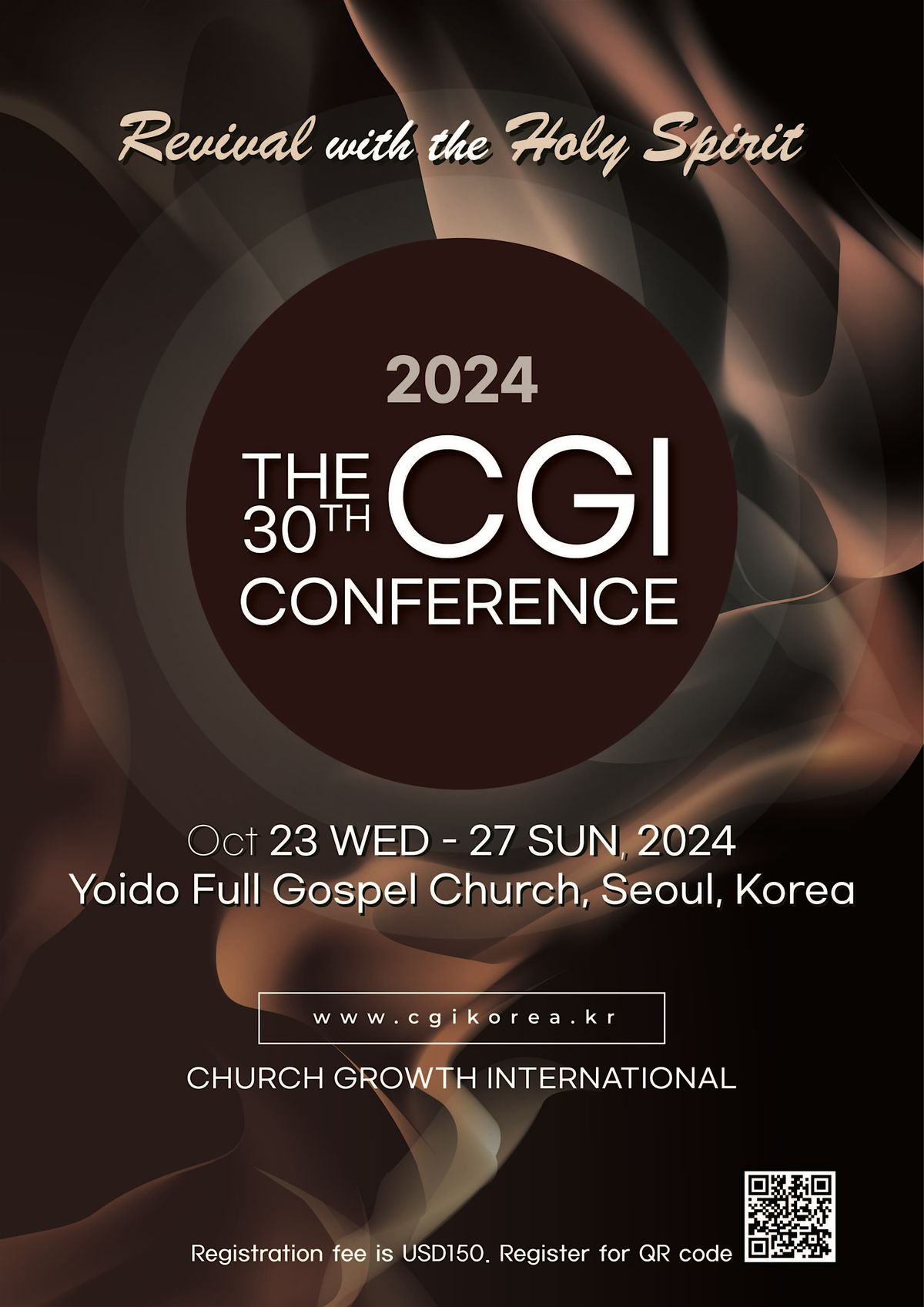 The 30th CGI CONFERENCE, Yoido Full Gospel Church, Yeongdeungpo-gu, 23 ...