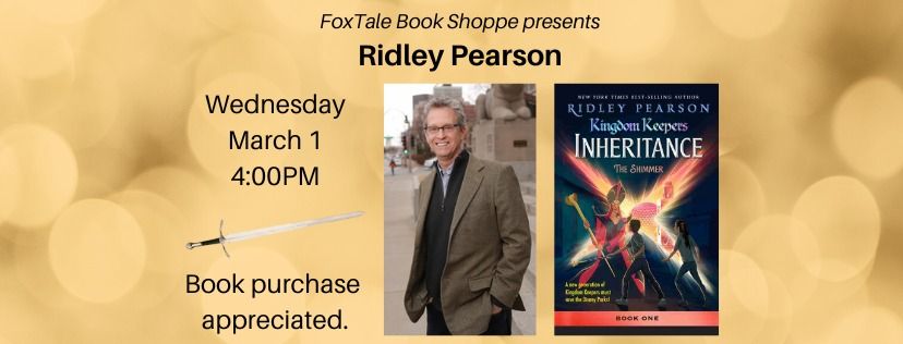 Ridley Pearson Kingdom Keepers Inheritance Foxtale Book Shoppe