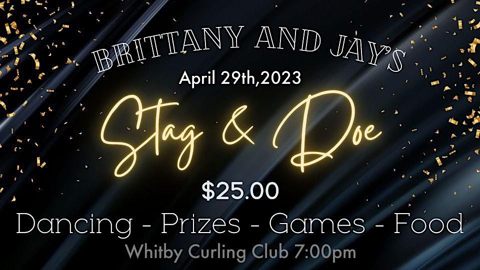 Brittany and Jays Stag and Doe, Whitby Curling Club, 29 April to 30 ...