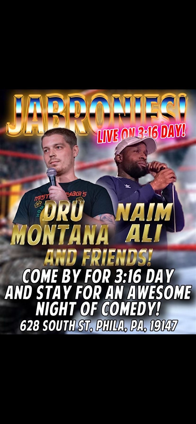 3/16 Comedy Show @ Jabronies, Suplex Vintage Wrestling, Philadelphia, 16 March 2024 | AllEvents