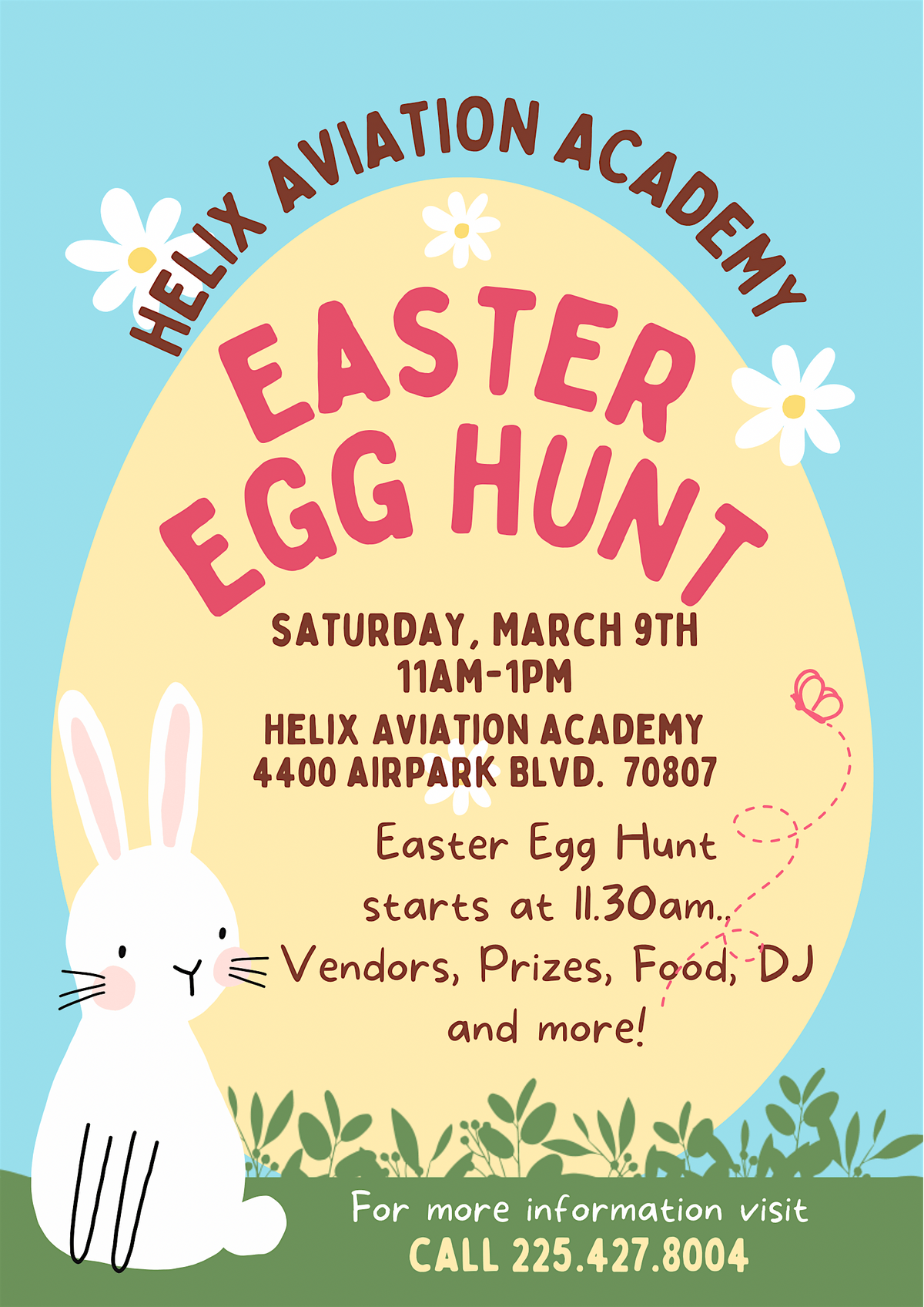 Helix Aviation Academy - Easter Egg Hunt, Helix Aviation Academy, Baton ...