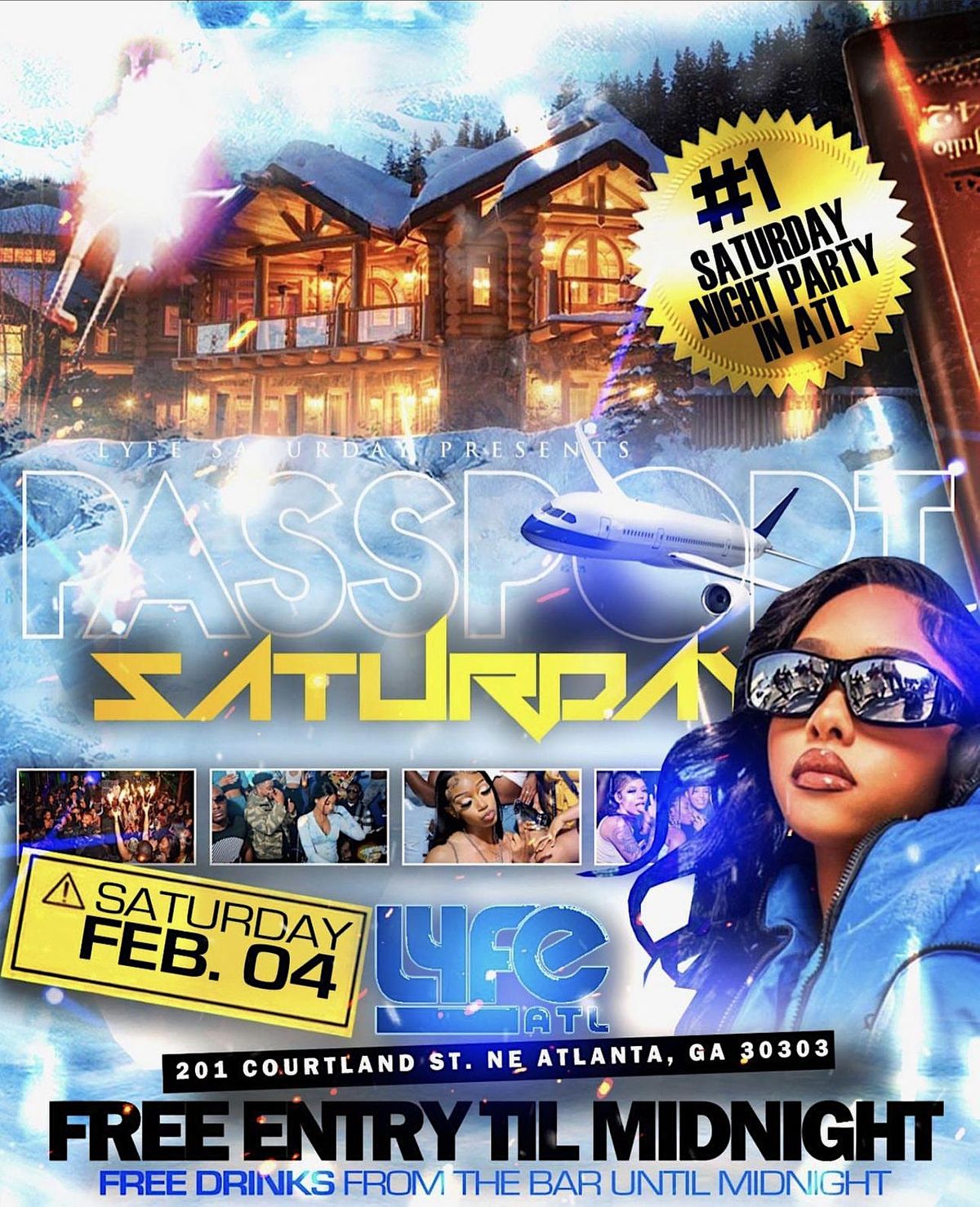 PASSPORT SATURDAYS @ LYFE. THE #1 SATURDAY NIGHT PARTY IN THE CITY ...