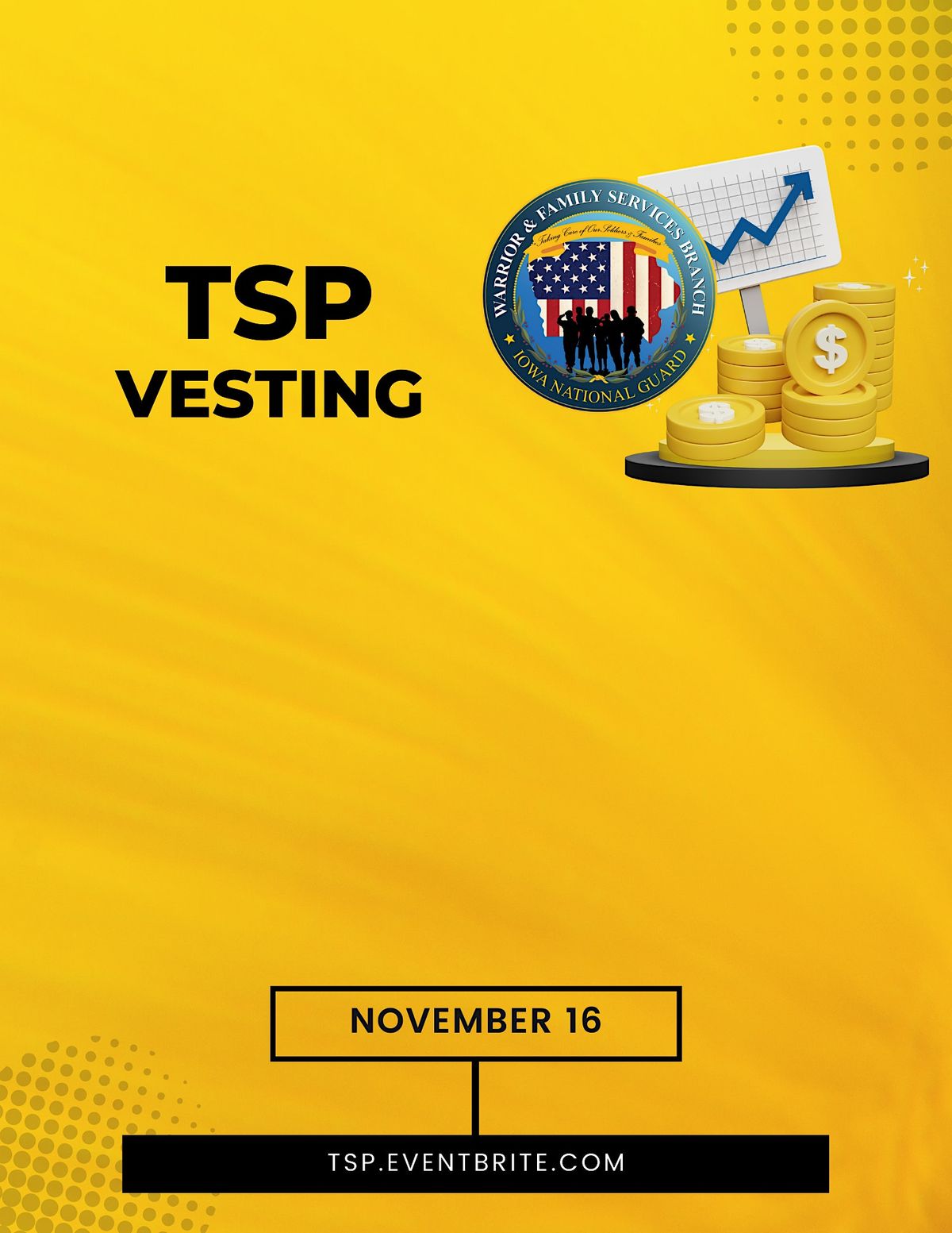 TSP Vesting, November 15 2023 | Online Event | AllEvents.in