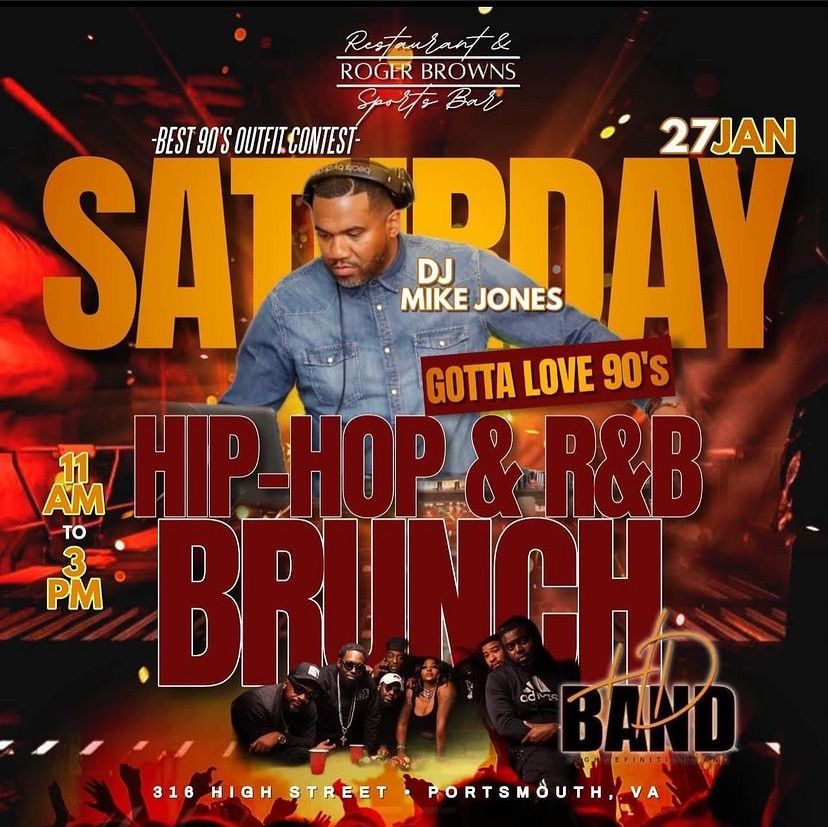 Hip Hop and R&B Brunch with High Definition Band, Roger Browns ...