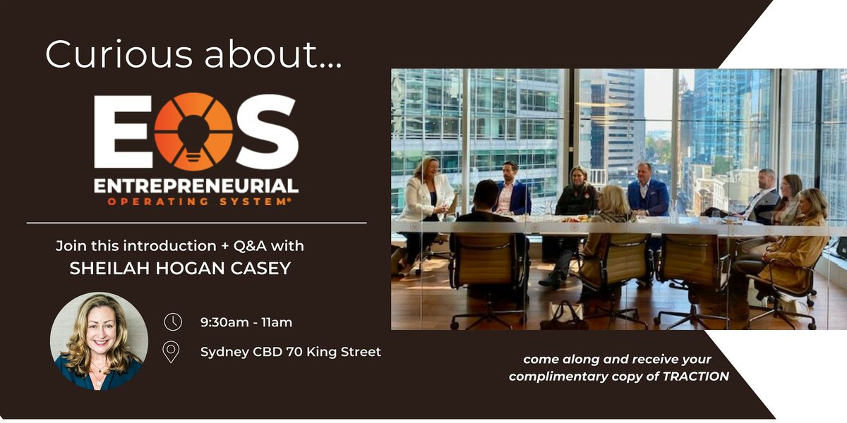 Curious about EOS? in Sydney – May 14, 2026 | AllEvents