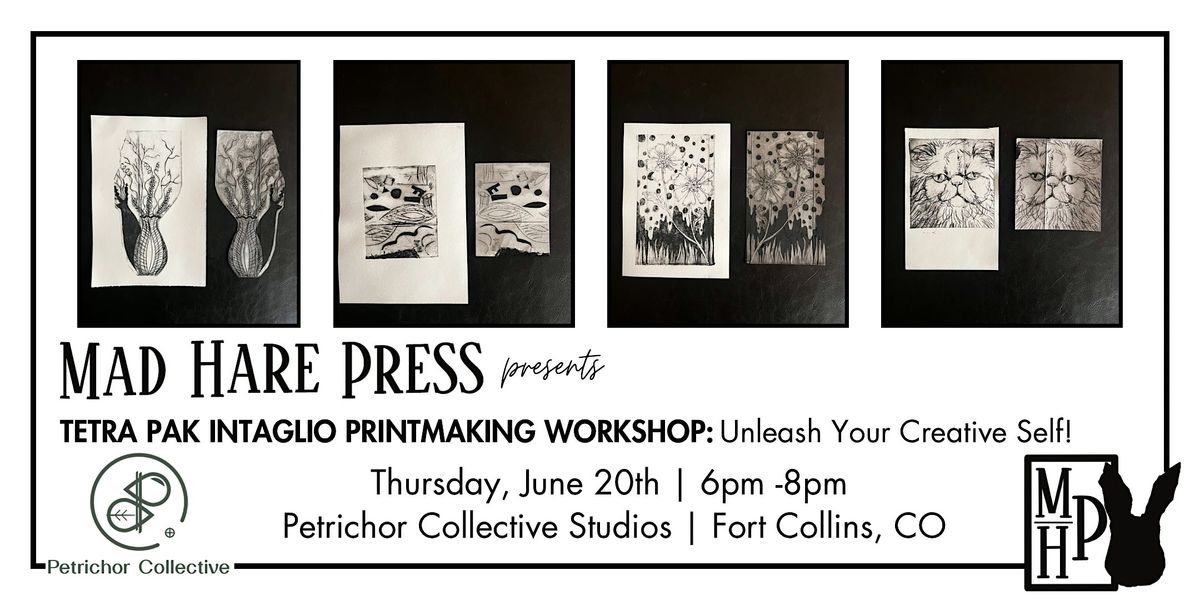 Tetra Pak Intaglio Printmaking Workshop: Unleash Your Creative Self ...
