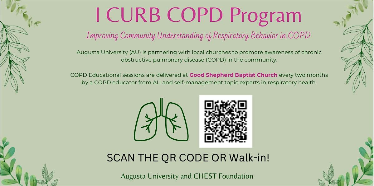 I CURB COPD Program: Pulmonary Rehabilitation Session, Good Shepherd ...