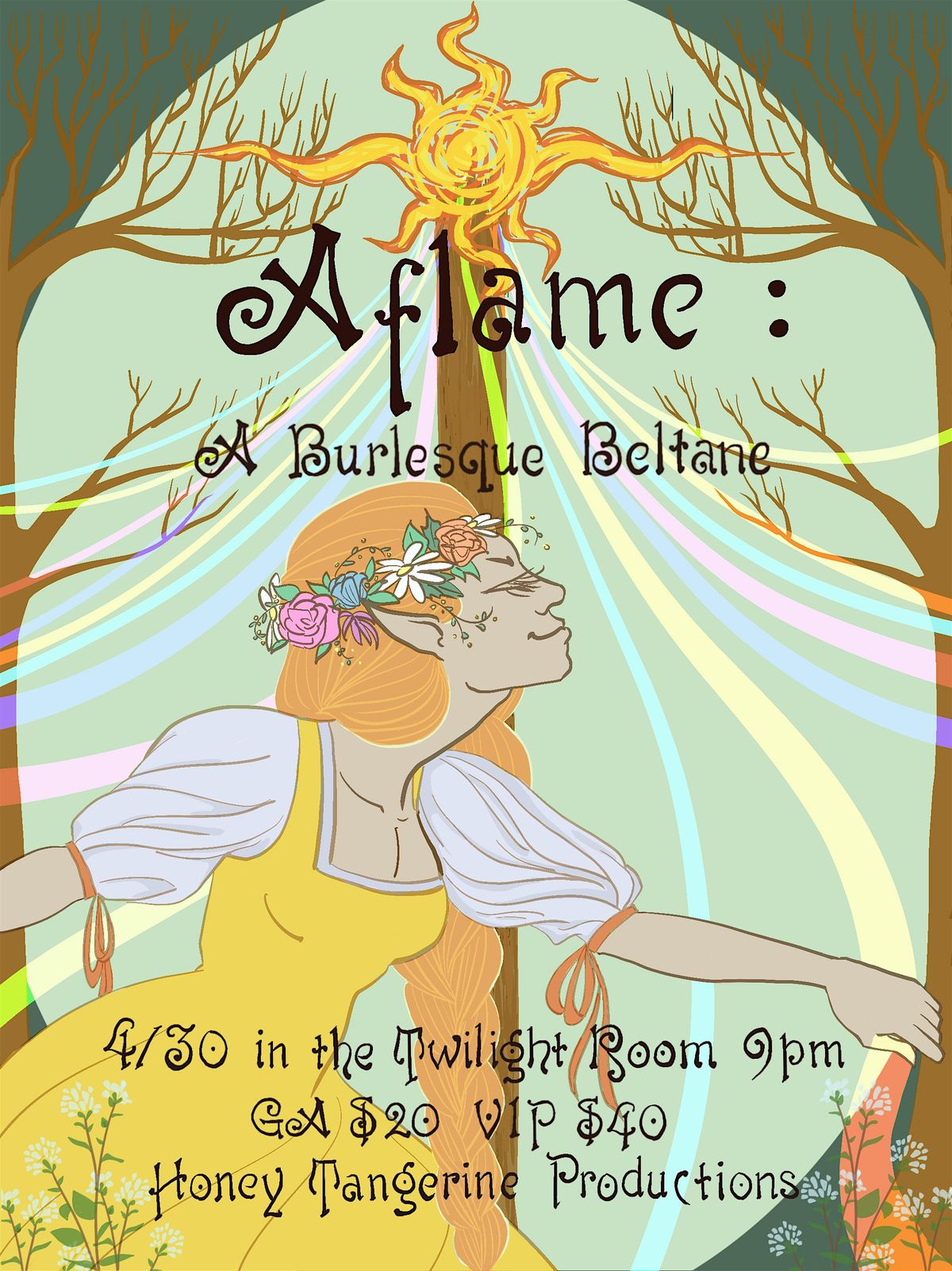 Aflame: A Burlesque Beltane, The AllWays Lounge & Cabaret, New Orleans ...