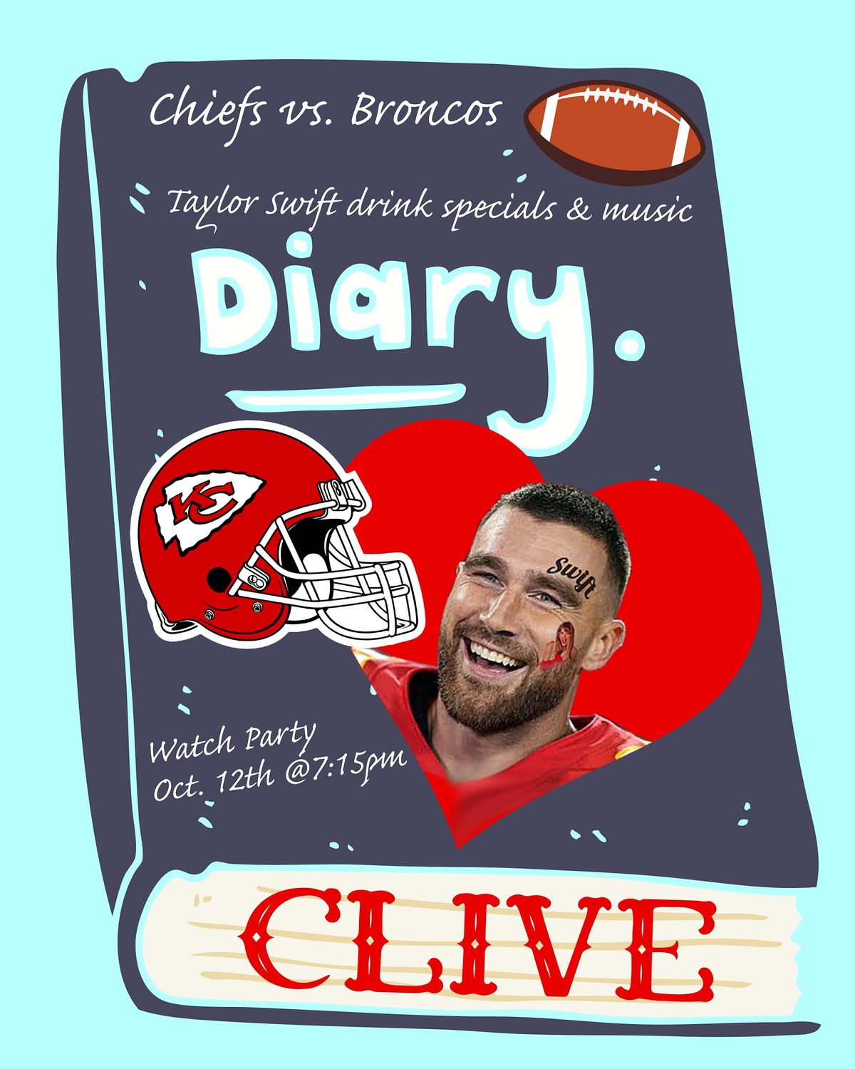 Cheifs Watch Party (Taylors Version), Clive, Austin, 12 October 2023 ...