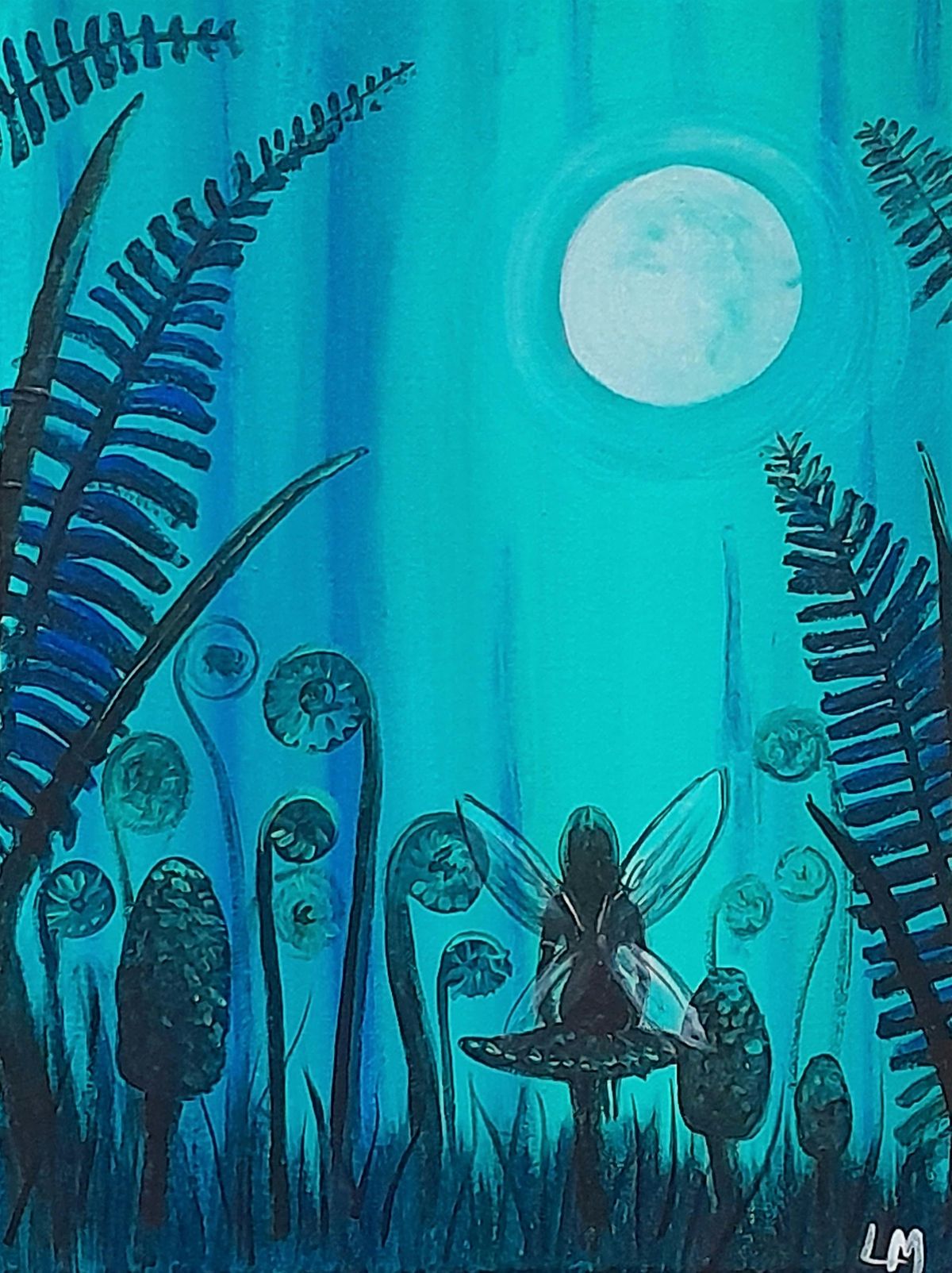 Fiddlehead Fairy, a PAINT & SIP EVENT with Lisa, Littleton Studio School, Ammonoosuc Street ...